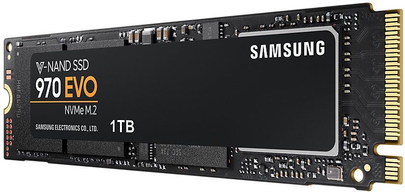 Накопитель SSD Samsung PCI-E x4 1Tb MZ-V7E1T0BW 970 EVO M.2 2280 ...