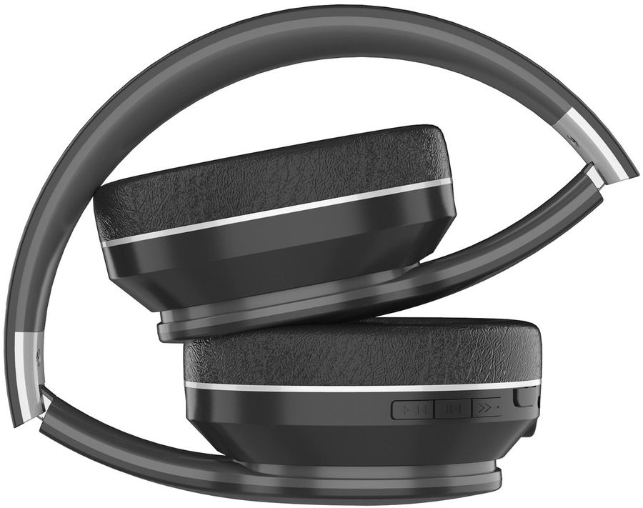 Гарнитура накладные Digma BT-19 ANC черный беспроводные bluetooth ...