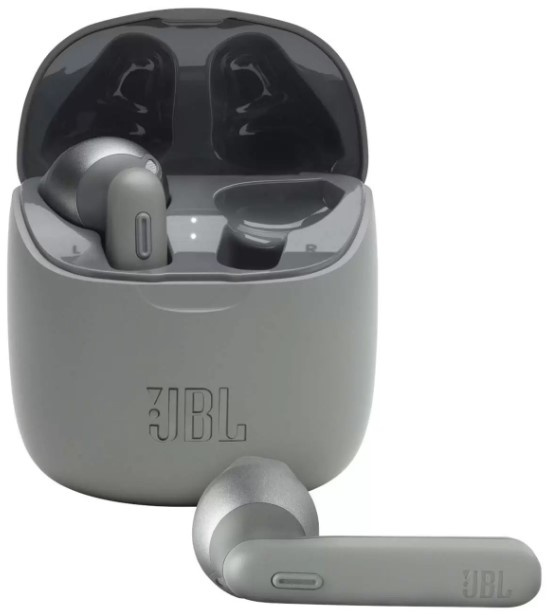 Гарнитура вкладыши JBL Tune 225TWS серый беспроводные bluetooth в ушной ...